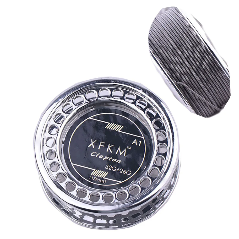 XFKM-5M-roll-A1-316-ni80-Flat-twisted-wire-Fused-clapton-Hive-wires ...