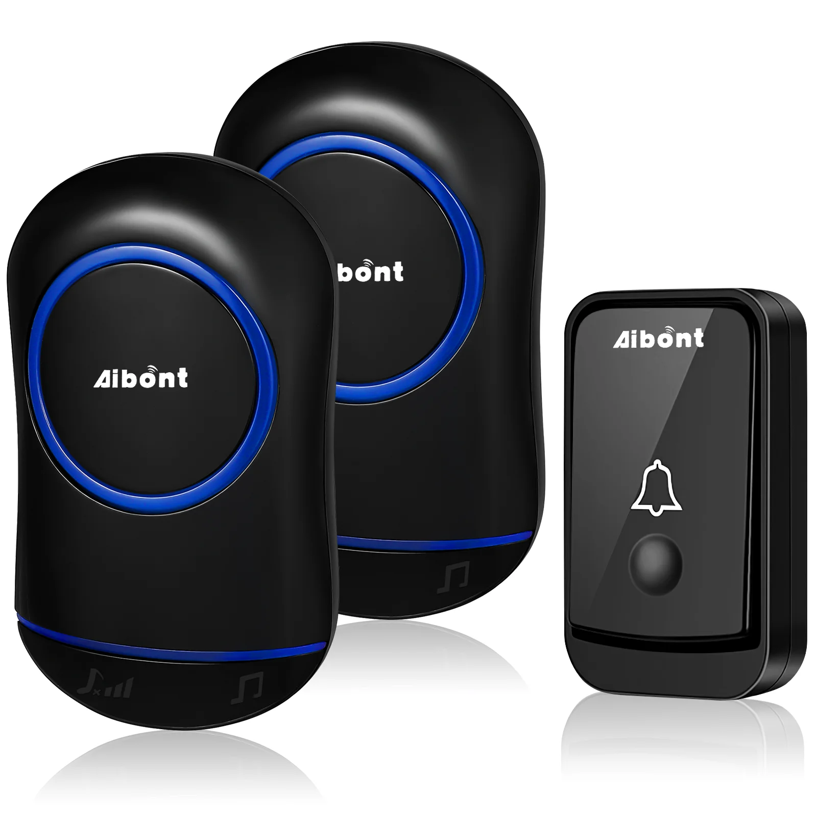Household-Doorbell-Cordless-Doorbells-Intelligent-Modern-with-Chimes ...