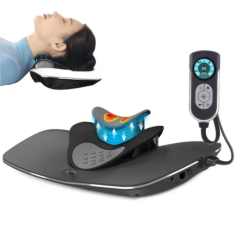 Neck-Traction-Device-Cervical-Pillow-Neck-Massager-Improves-Cervical ...