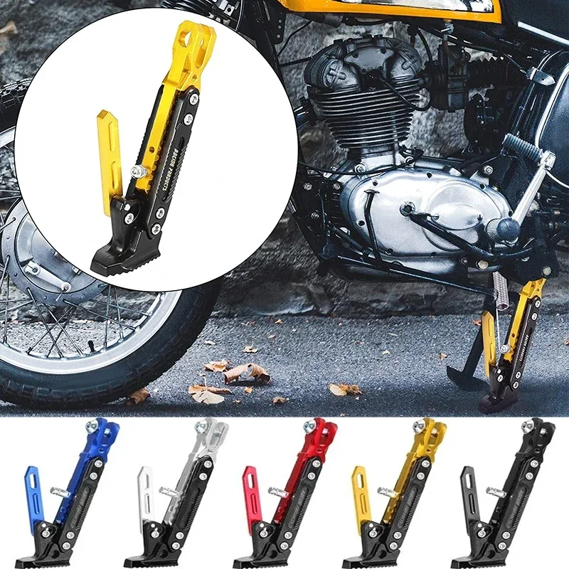 Motorcycle-Kickstand-Kick-Bracket-Foot-Side-Stand-Supportor-Parking ...