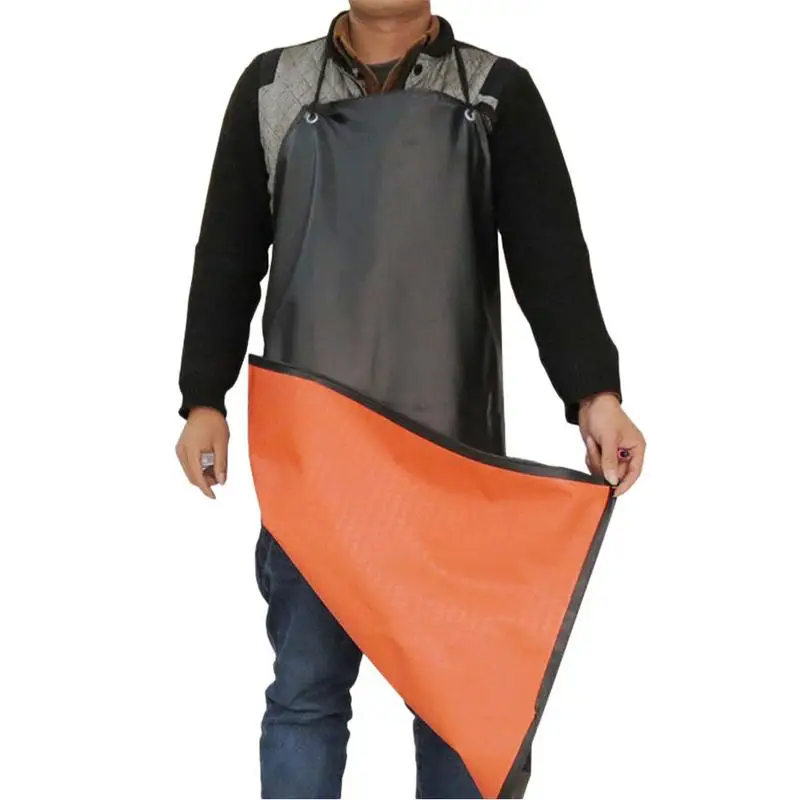 Waterproof-Leather-Apron-Chef-Apron-Beef-Tendon-Thickening-Long-Acid ...
