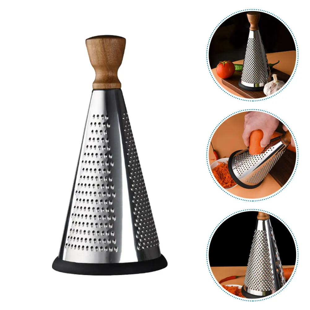 Kitchen-Household-Multifunction-Stainless-Steel-Manual-Cone-shaped ...