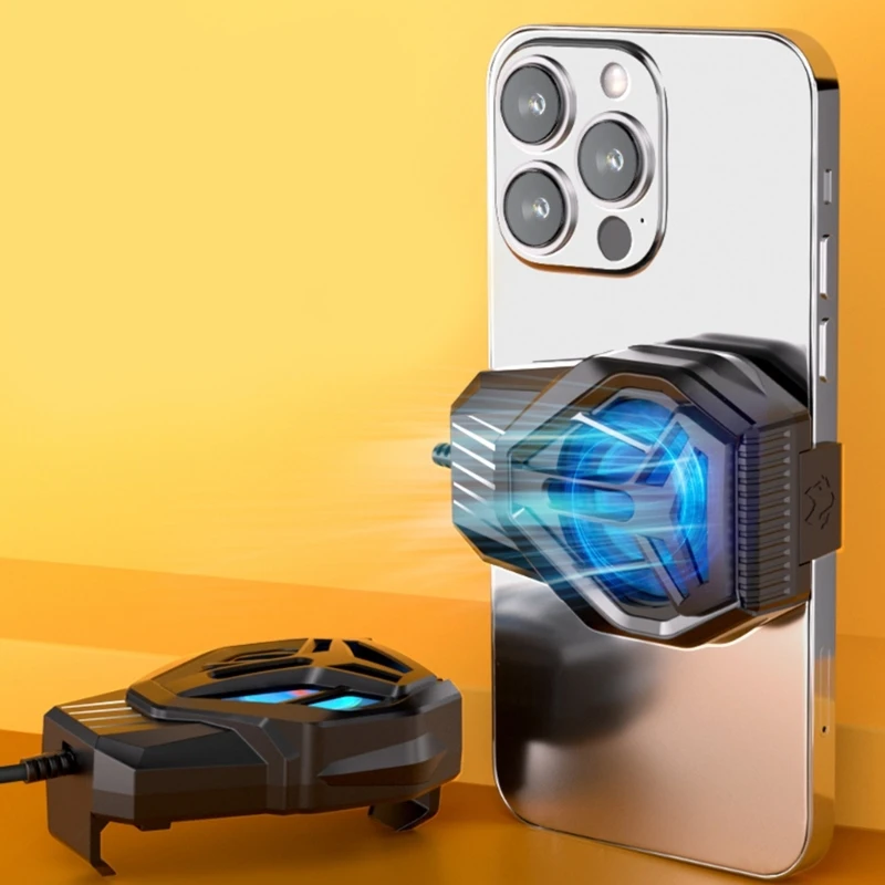 Turbo Cooler Fan Silent Cellphone Radiator Portable Type C Powered ...