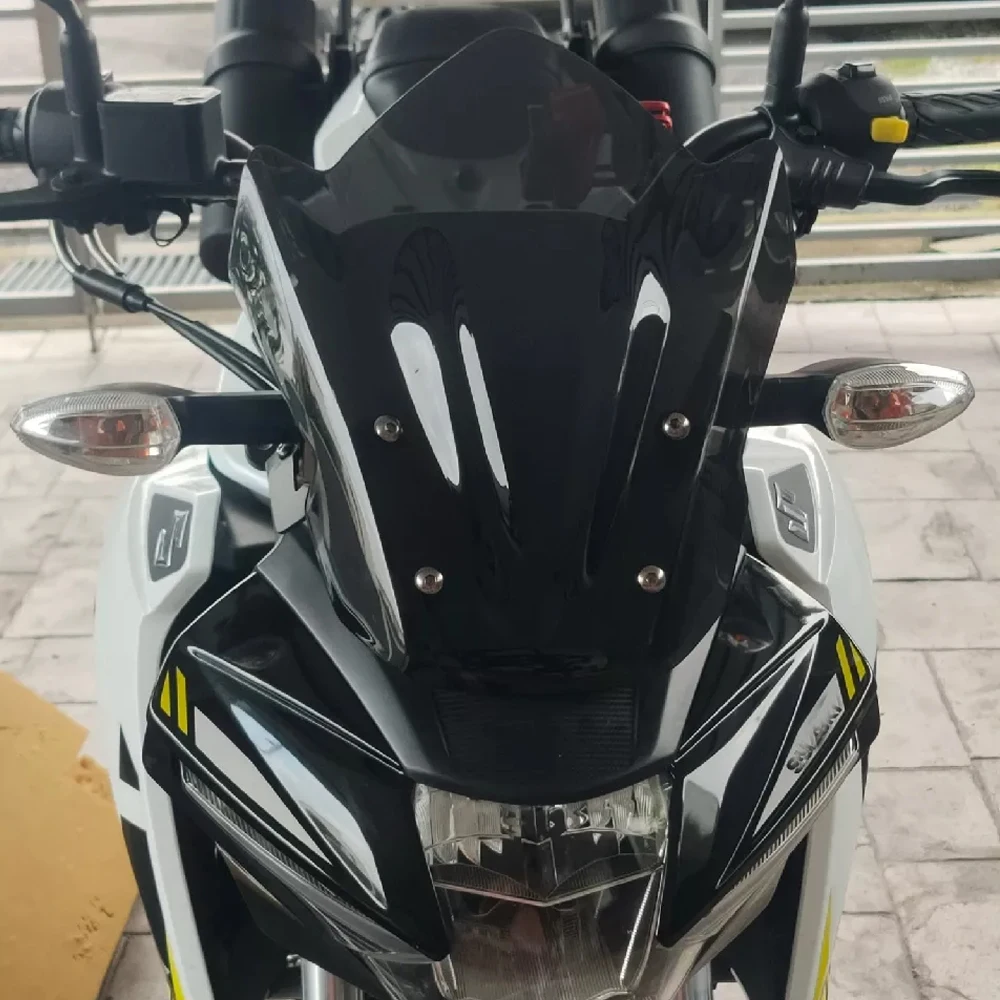 GSX-S-150-Windscreen-Motorcycle-Windshield-Screen-For-Suzuki-GSXS150 ...