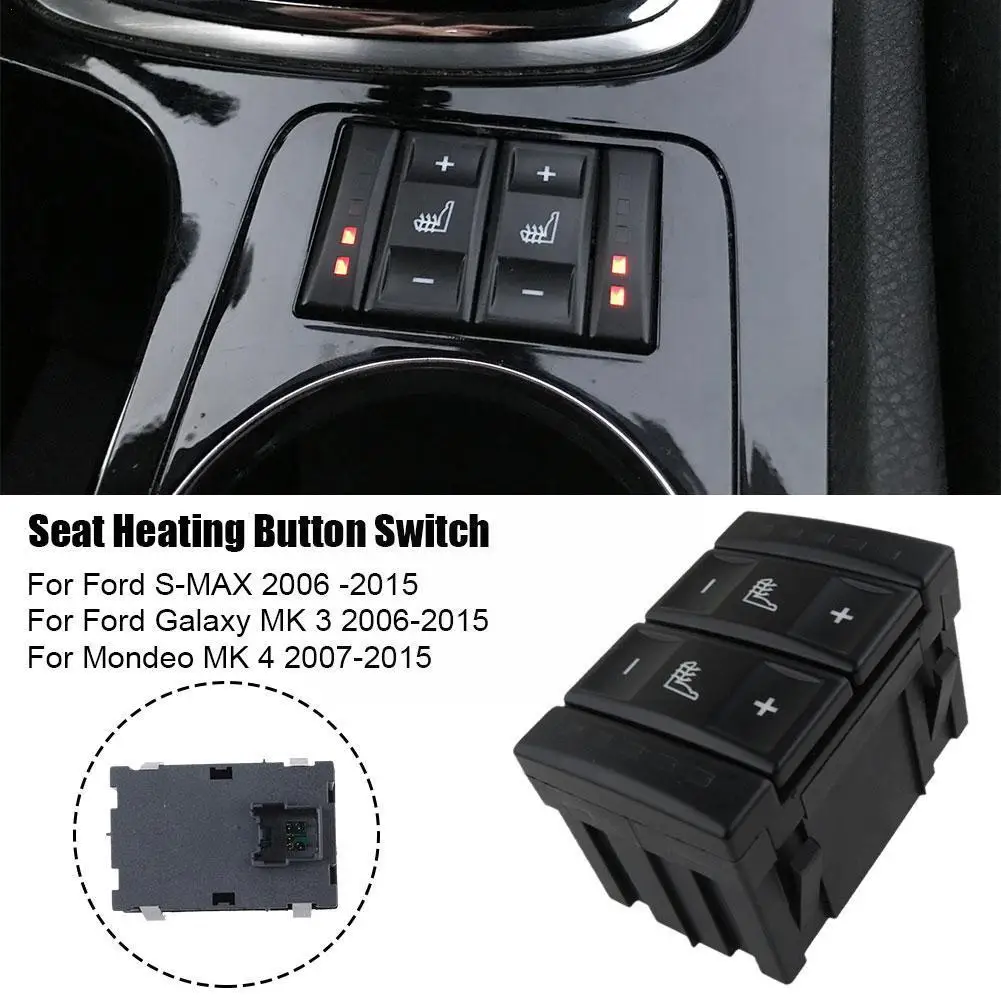 Seat Heating Button Control Switch OEM 6M2T19K314AC BS7T19K314AB for ...