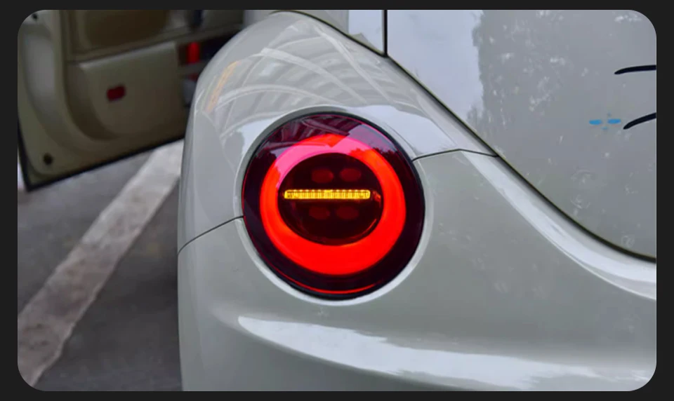 Vw Beetle Tail Lights 2006-2012 Beetle Led Tail Light Drl Rear Lamp ...