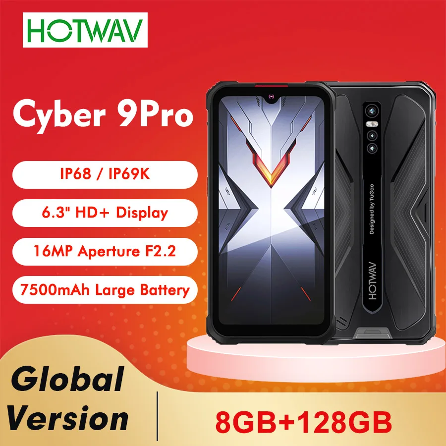 Hotwav-Cyber-9-Pro-4G-Rugged-Smartphone-Helio-P60-Octa-Core-6-3-8GB ...