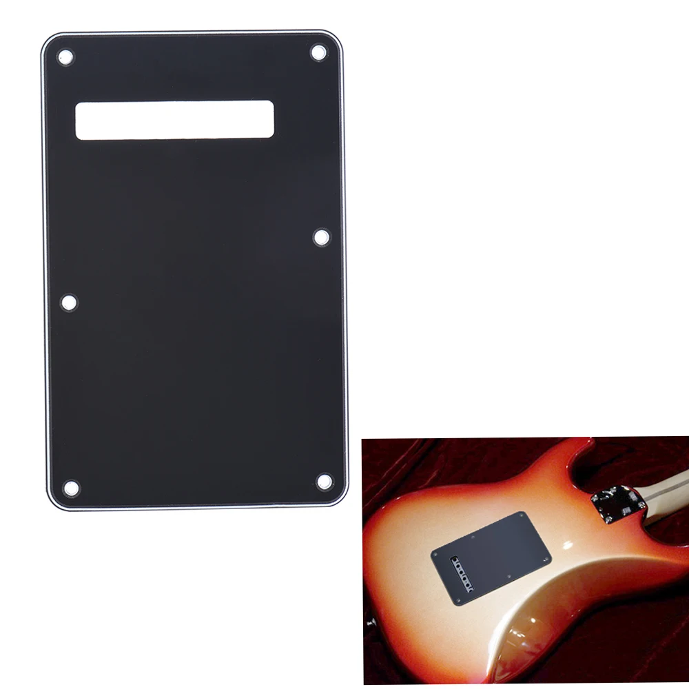Pickguard Tremolo Cavity Cover Back Plate 3Ply Electric Guitar Back ...