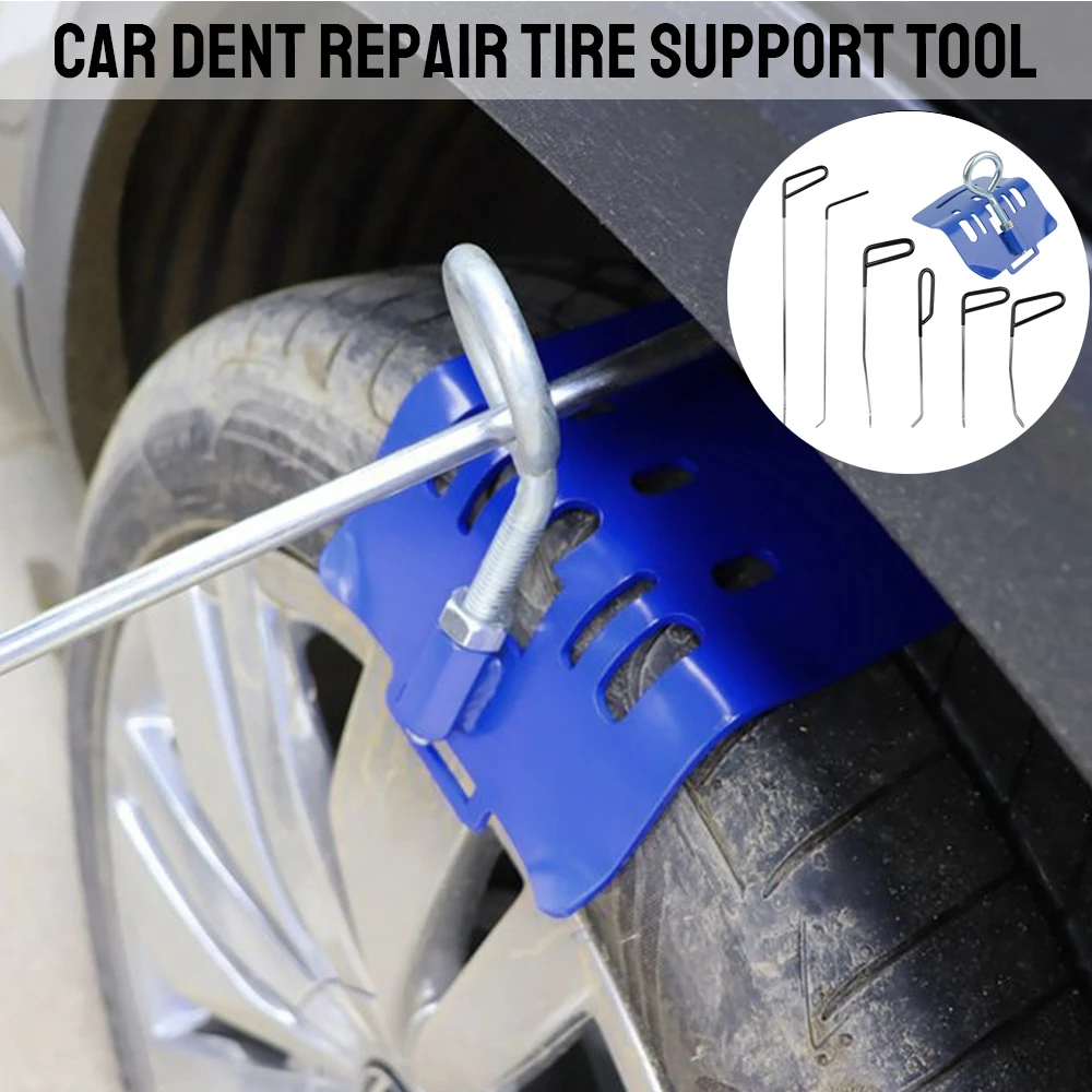Special-Crowbar-Bracket-Holder-Car-Dent-Bump-Repair-Tire-Support-Base ...