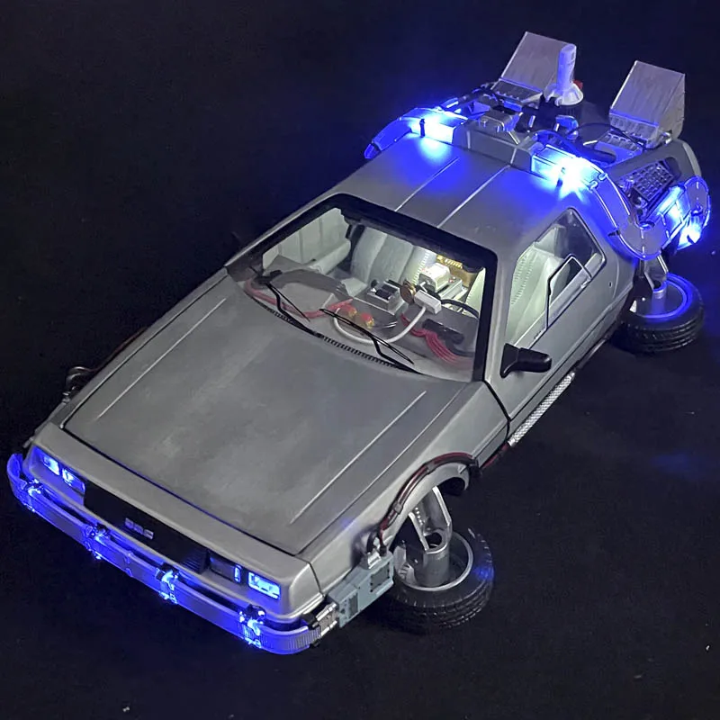 Diecast-1-18-Scale-Back-To-The-Future-Sound-and-Light-Fine-Version ...