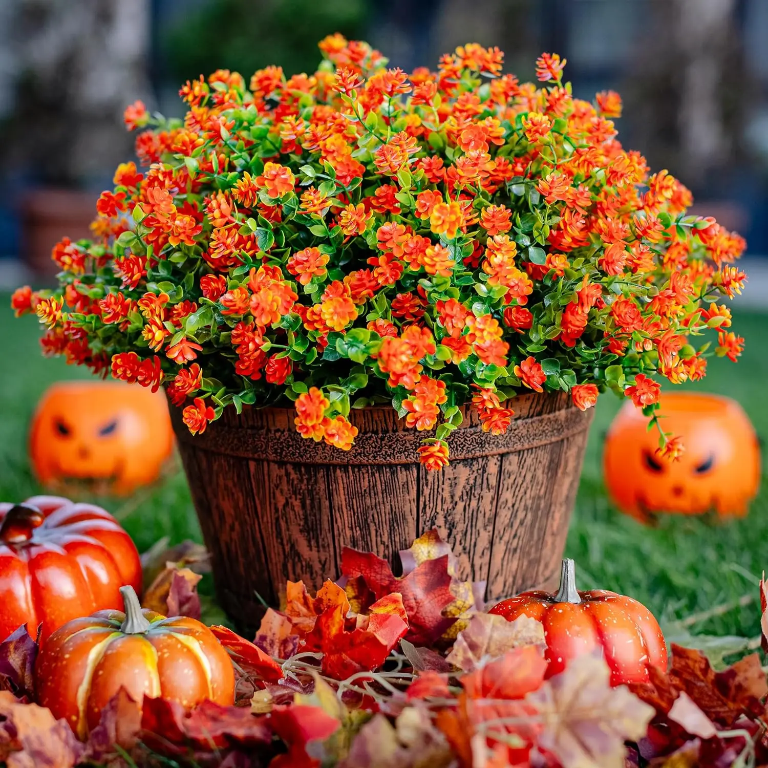 Artificial Mum Plants