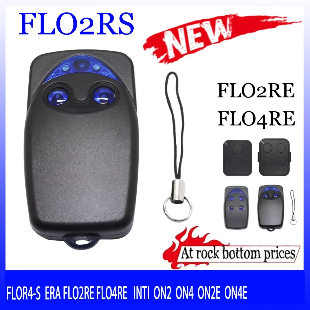 Garage Door Remote Control 433.92MHz Rolling Code NICE FLORS FLO2RS ...