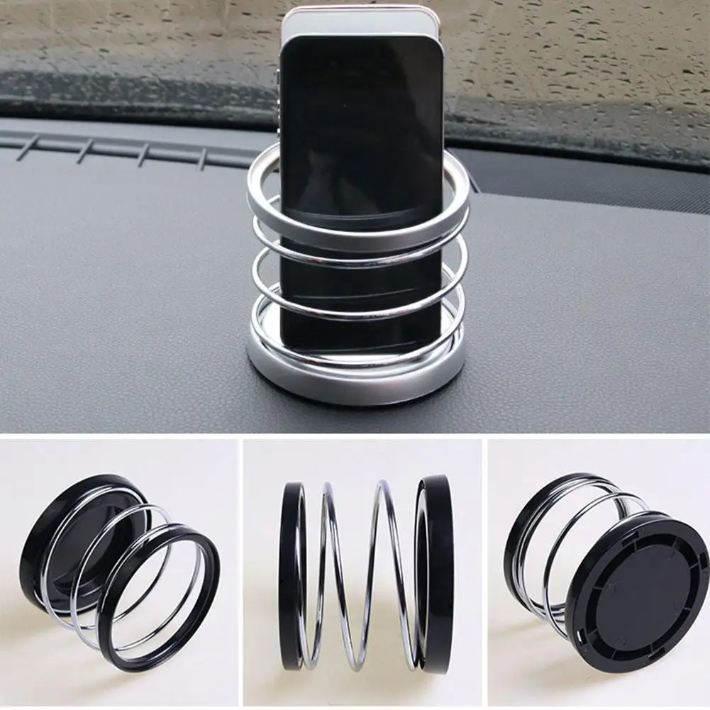 Car Spring Cup Holder Vehicle Dashboard Beverage Stand Ashtray Holder ...