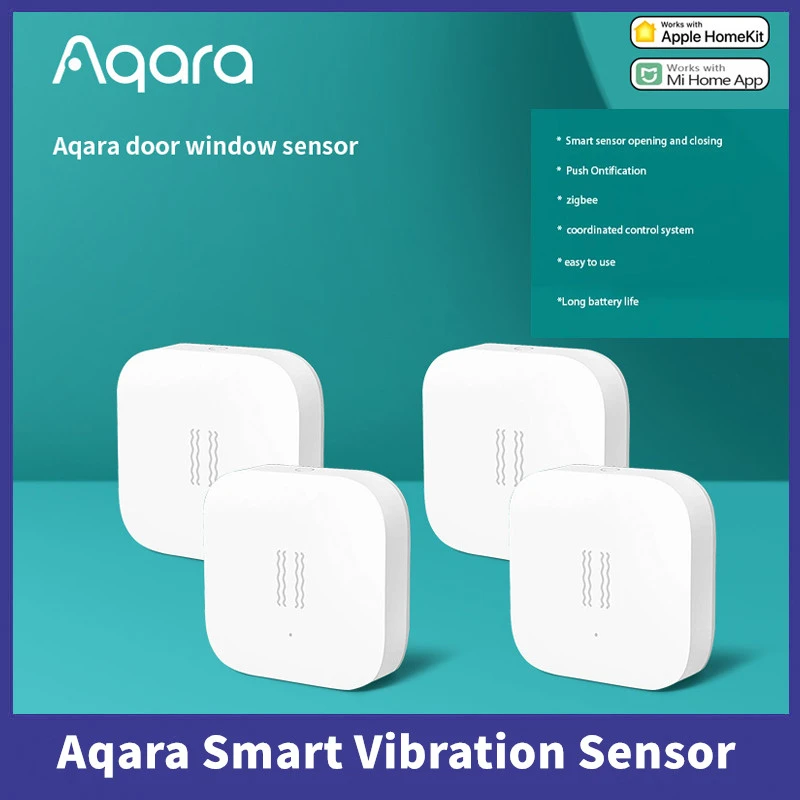 Aqara Smart Vibration Sensor Zigbee Motion Shock Sensor Detection Alarm ...