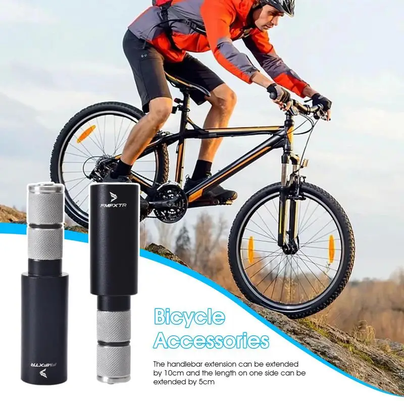 Aluminum-Alloy-Bike-Handlebar-Extension-Bicycle-Handlebar-Extender-10cm ...