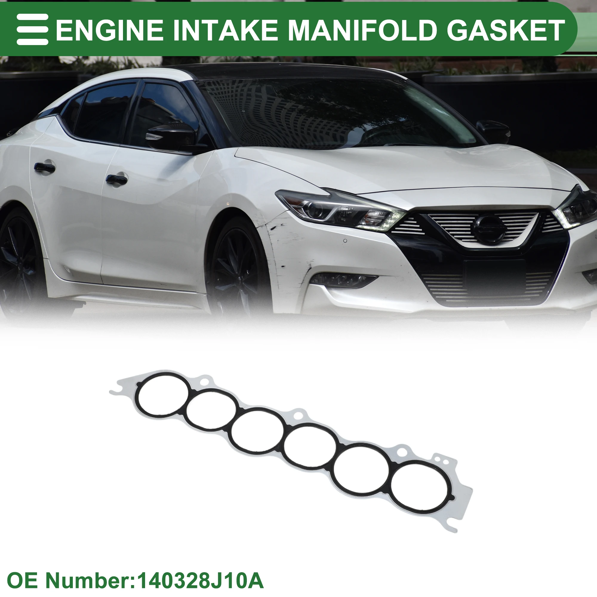 UXCELL ‎Engine Intake Manifold Gasket for Nissan Maxima 2006-2008 No ...