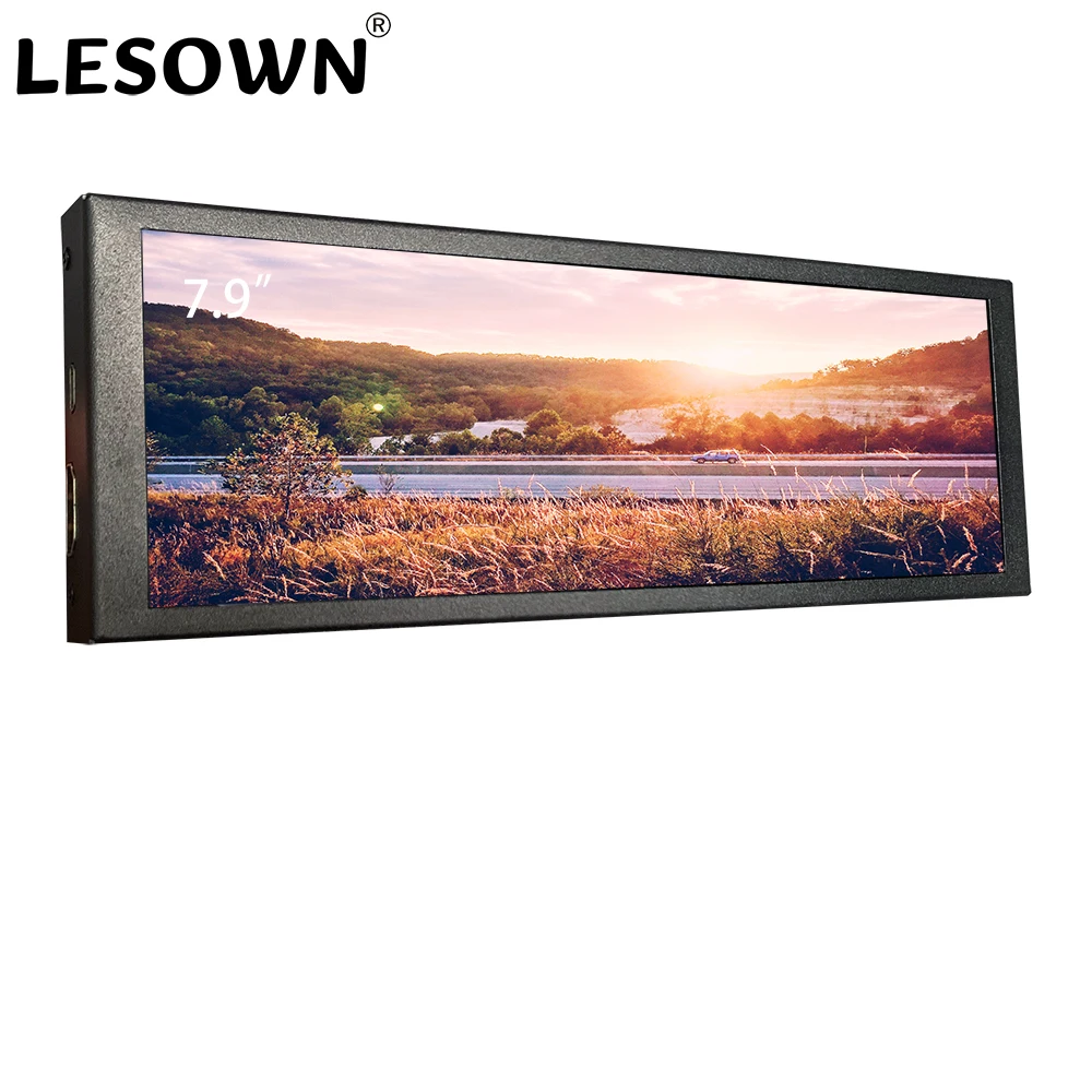 LESOWN-Long-Stretched-Bar-Monitor-7-9-inch-Touchscreen-HDMI-400x1280 ...