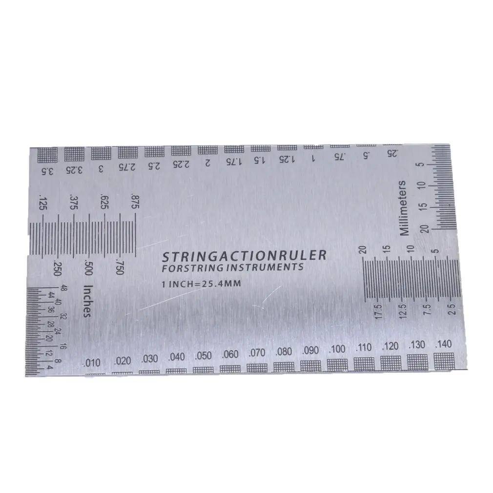 Electric Guitar Neck Adjustment Gauge String Distance Ruler Folk ...
