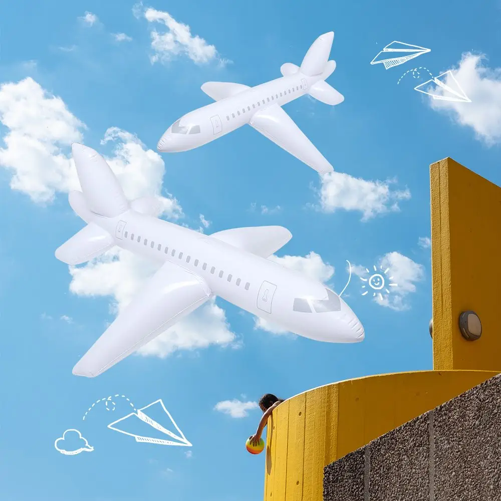 100cm High Quality Kid Birthday Gift Classic Toy Float Airplane ...