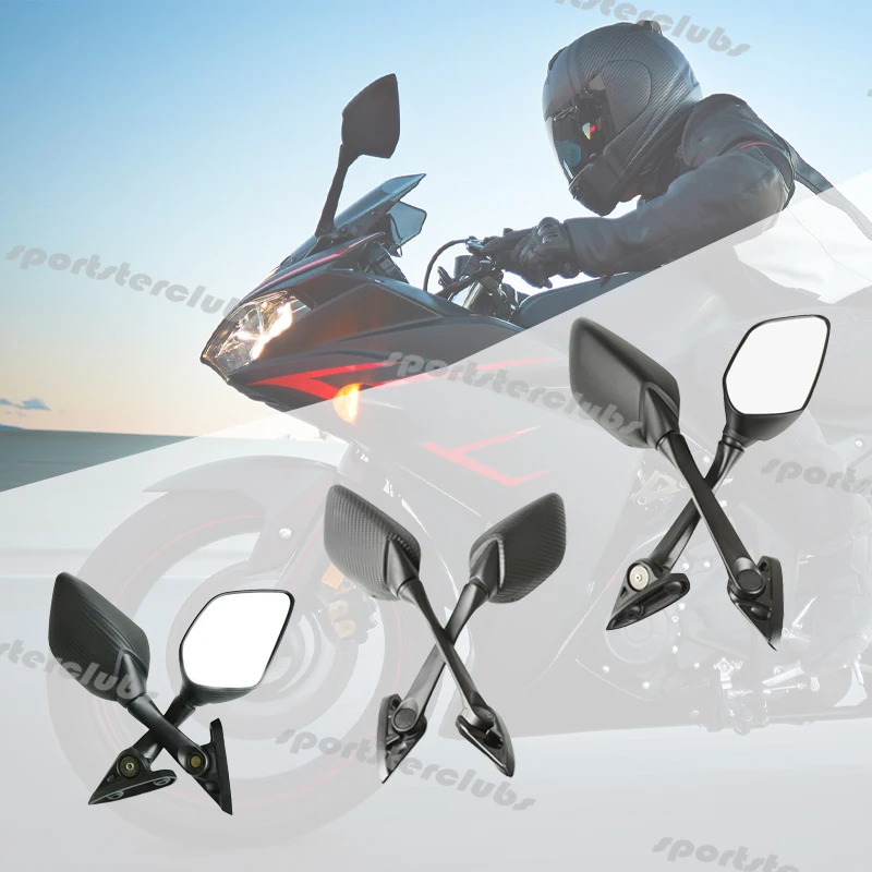 Motorcycles-Carbon-Fiber-Rear-View-Side-Mirrors-For-YAMAHA-YZF-R3-2015 ...