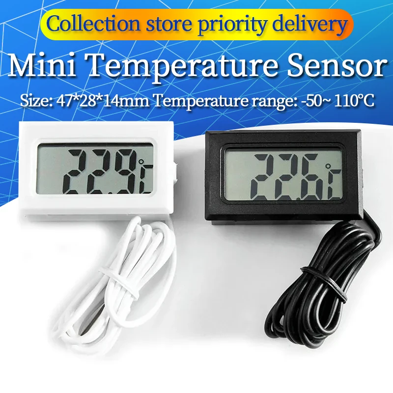 Mini-Digital-LCD-Indoor-Convenient-Temperature-Sensor-Meter-Thermometer ...