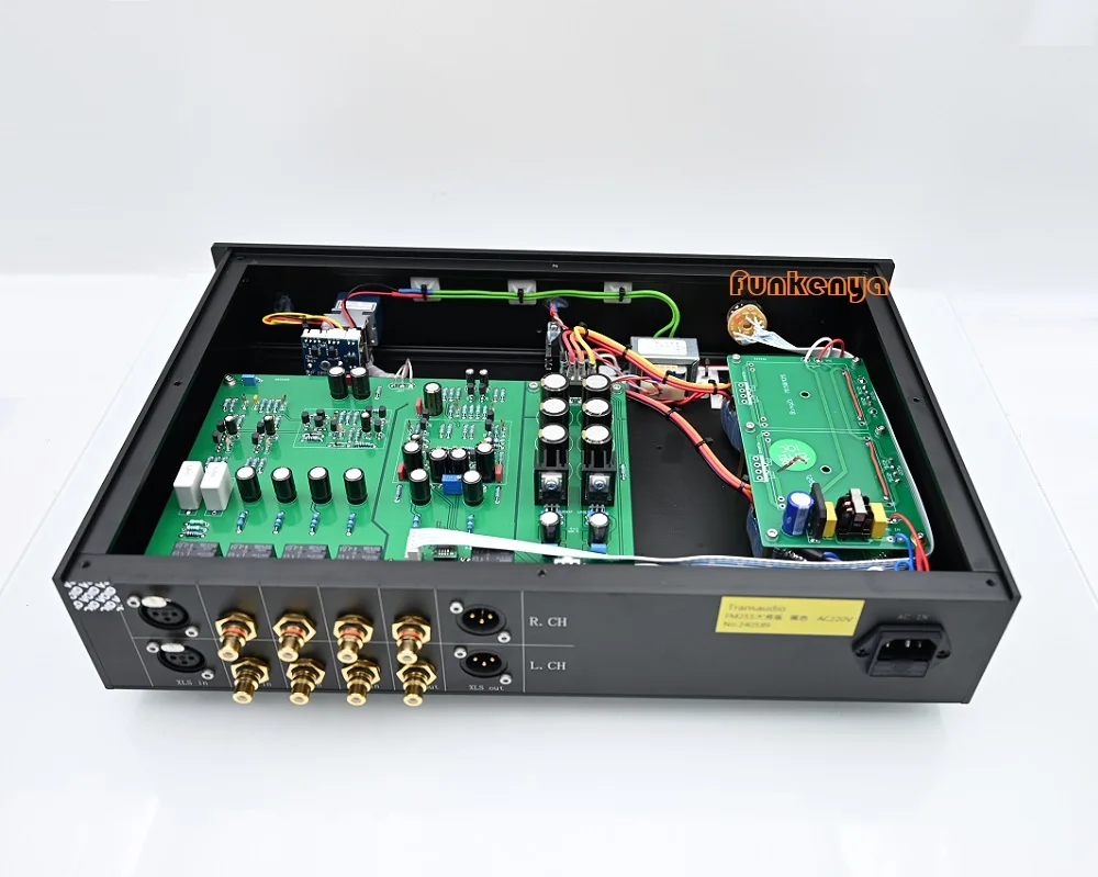 Full Balanced Preamp Amplifier 125db Preamplifier Pre-Amp Remote ...