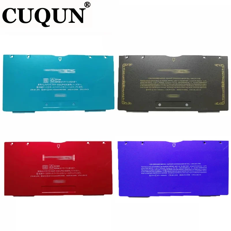 6 colors Original Battery Cover Case for Nintend 3DS Back Battery Cover ...