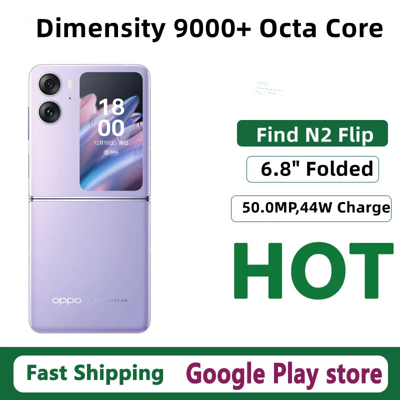 Original-Oppo-Find-N2-Flip-Mobile-Phone-Dimensity-9000-Octa-Core-6-8 ...