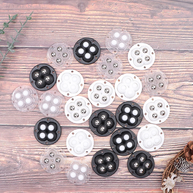 4Pcs-Non-Punching-Adhesive-Furniture-Ball-Universal-Pulley-Household ...
