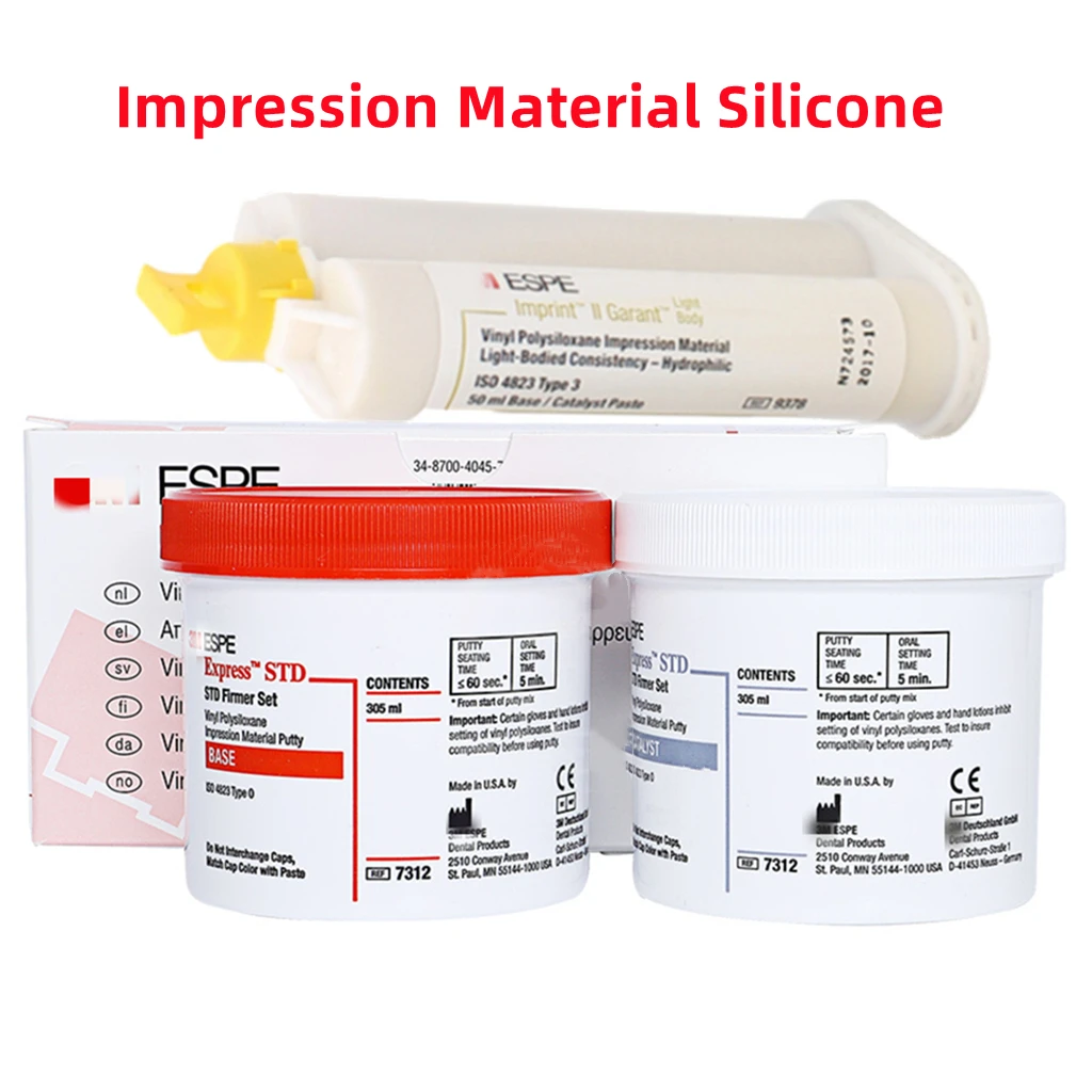 Dental-Impression-Kit-Silicone-Light-Body-or-Heavy-Putty-Molding ...