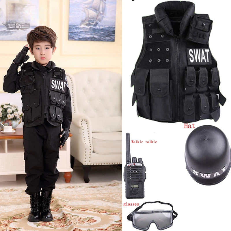 Children-Hunting-Military-Tactical-Army-Vest-Kids-Airsoft-Gear-Combat ...
