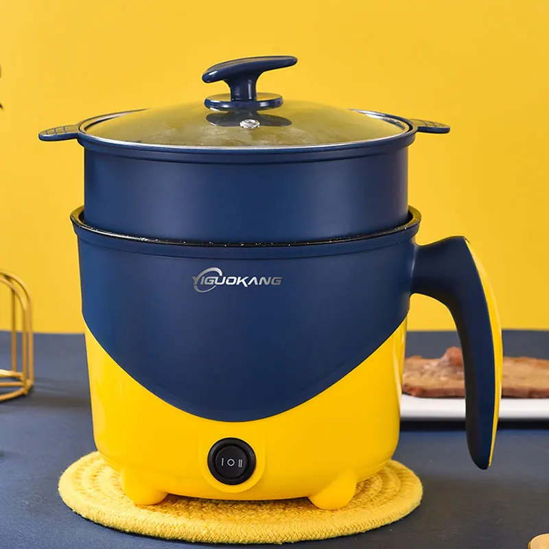 Household-Electric-Cooking-Machine-1-2-People-Hot-Pot-Single-Double ...