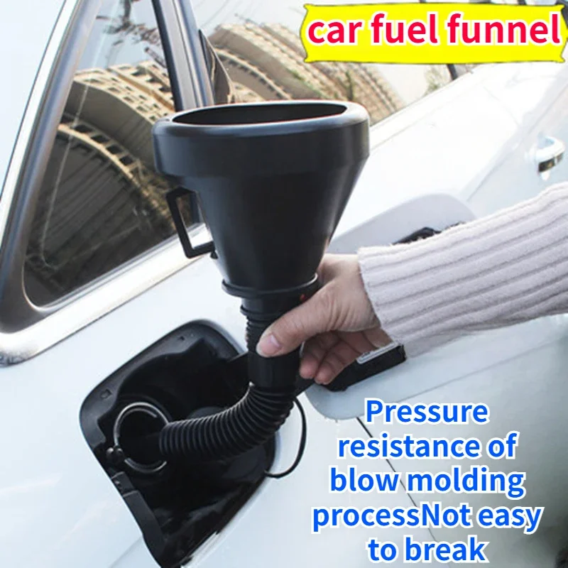 Universal-Oil-Funnel-With-Filter-Tube-Handle-Kit-Diesel-Gas-Fuel ...