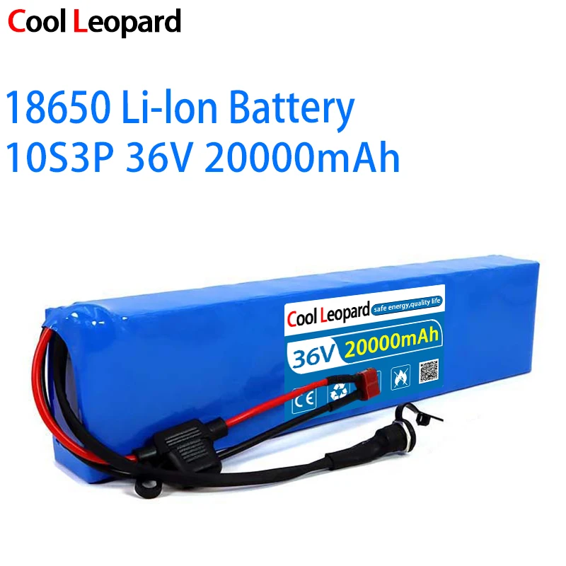 10S3P 18650 36V 20000mAh 720W High Power Li ion Battery Pack,For ...