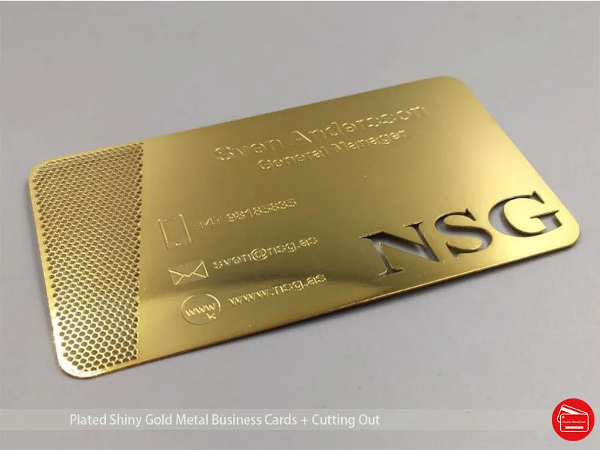 Gold Plated Invitation Cards