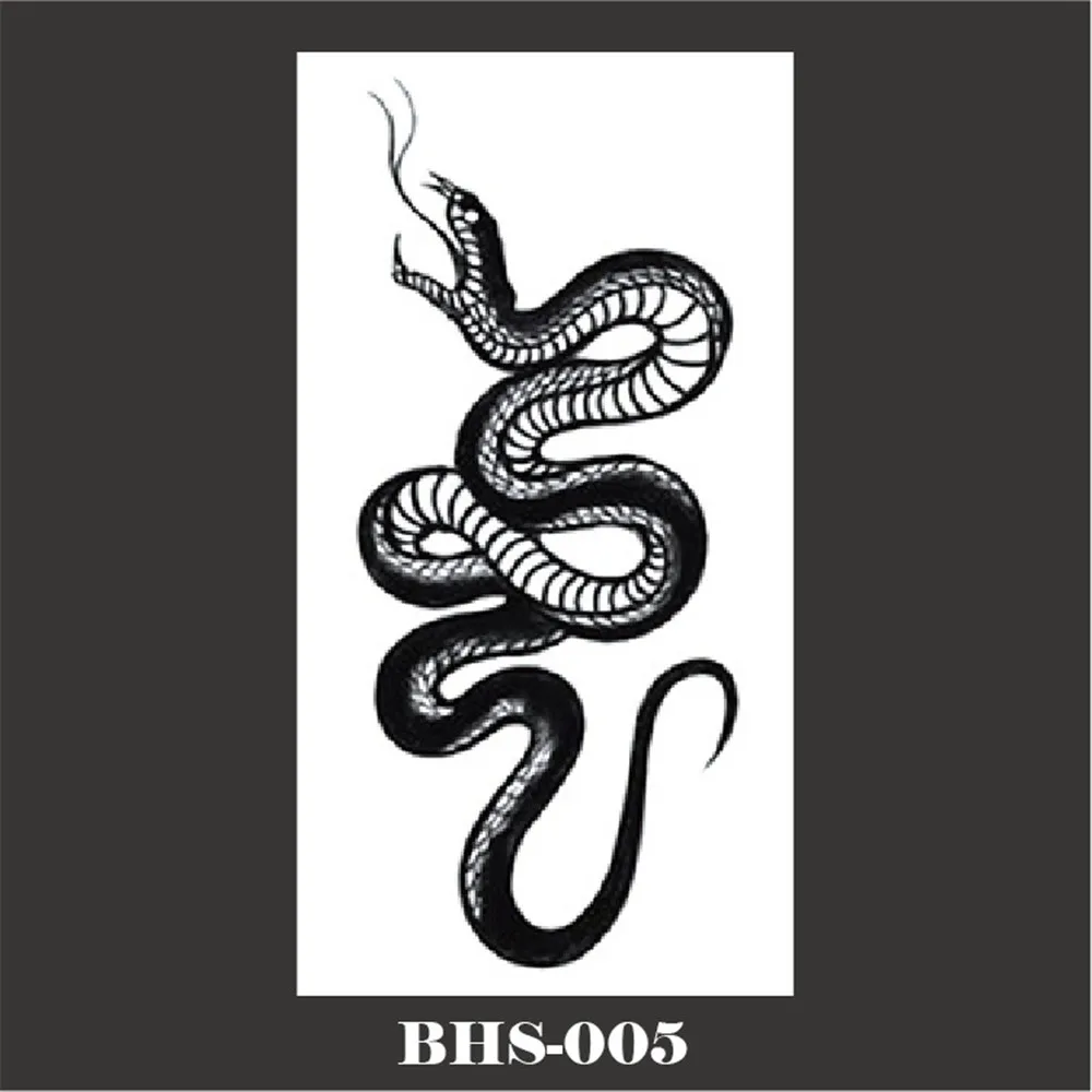Snake Head Tattoo Design