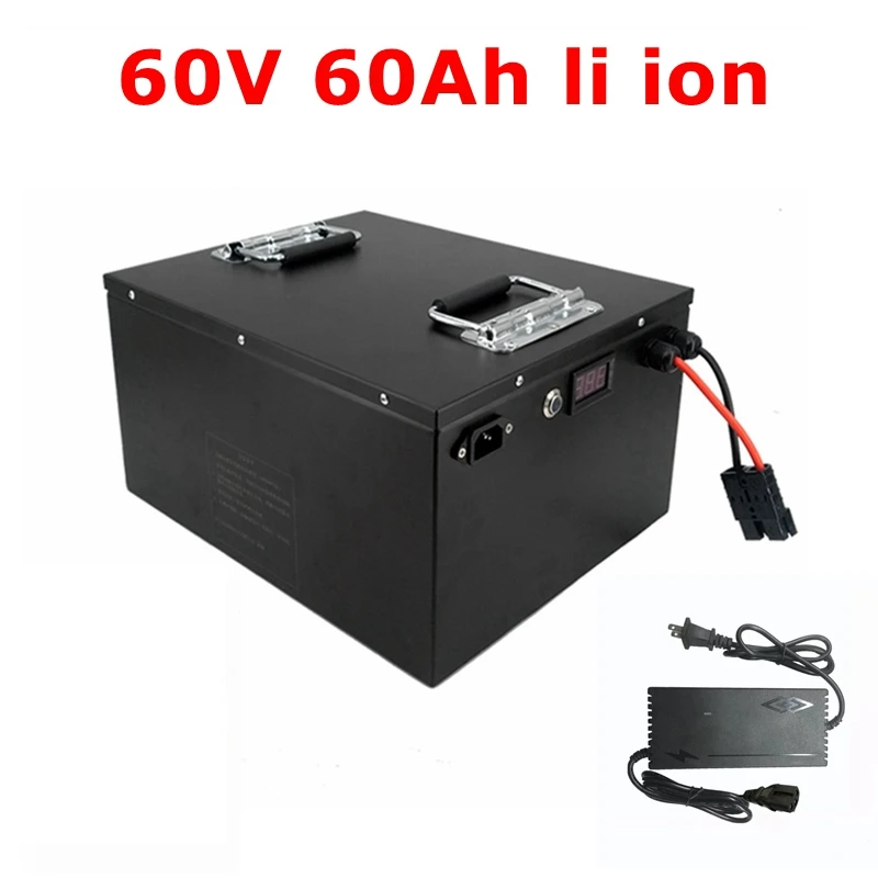 FS-60v-60ah-lithium-bateria-BMS-18650-li-ion-for-3500W-Tricycle-scooter ...