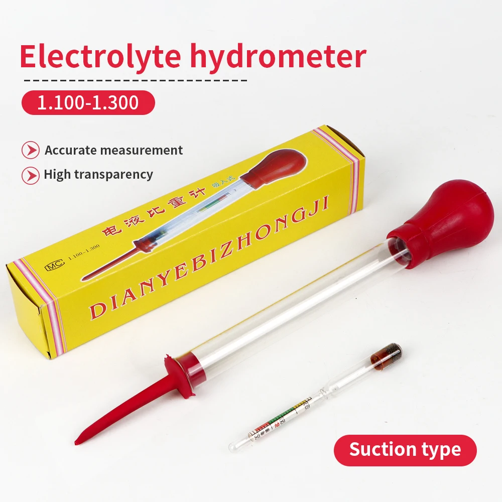 1-100-1-300-Suction-Type-Battery-Electrolytic-Hydrometer-Acid-Tester ...