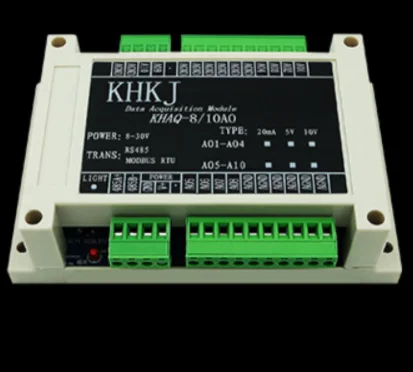 Módulo de Salida de cantidad analógica de 10 canales 0 10V 4 20mA ...