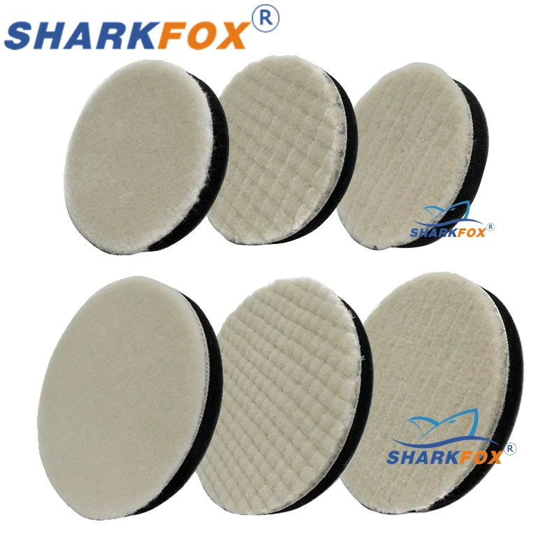 Sharkfox-3-5-Inch-Japan-Wool-Polish-Pad-For-DA-RO-Car-Polisher ...