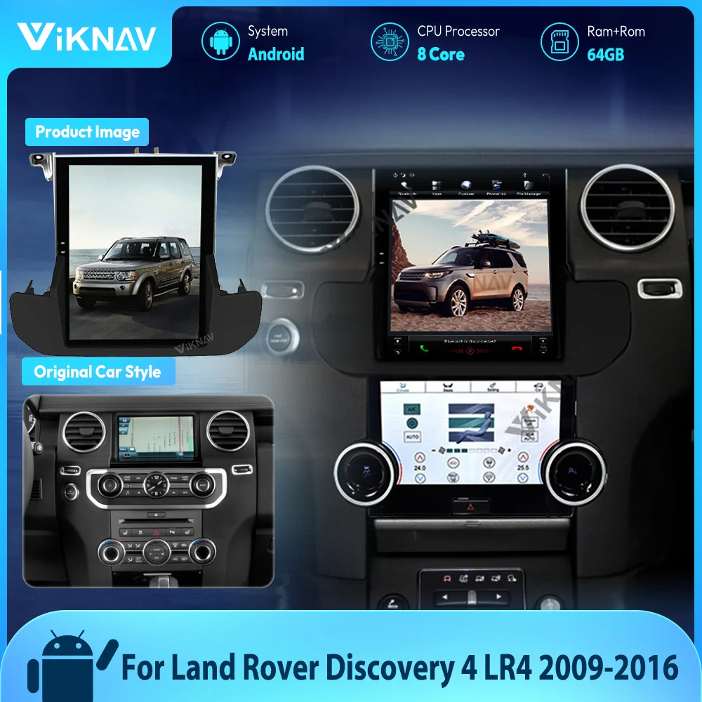 Android Car Radio For Land Rover Discovery 4 LR4 2009-2016 GPS ...