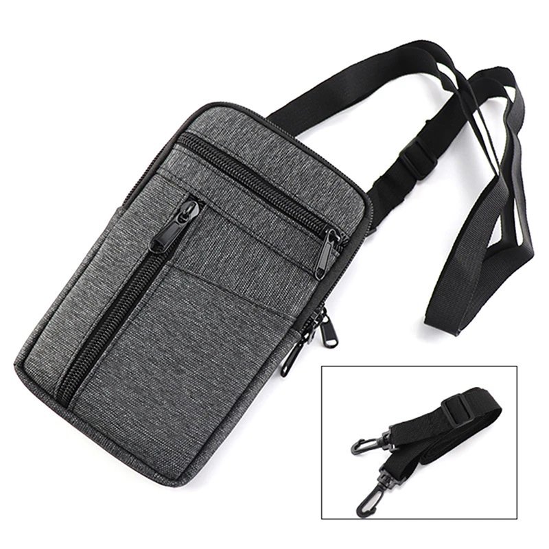 Waterproof Women Waist Bag Purse Double Layer Outdoor Tactical Waist ...