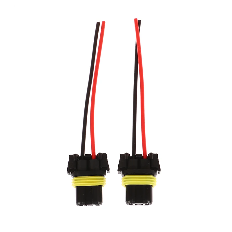 2Pcs 9005 9006 Socket Wire HB3 HB4 Adapter Connector for Headlight Fog ...