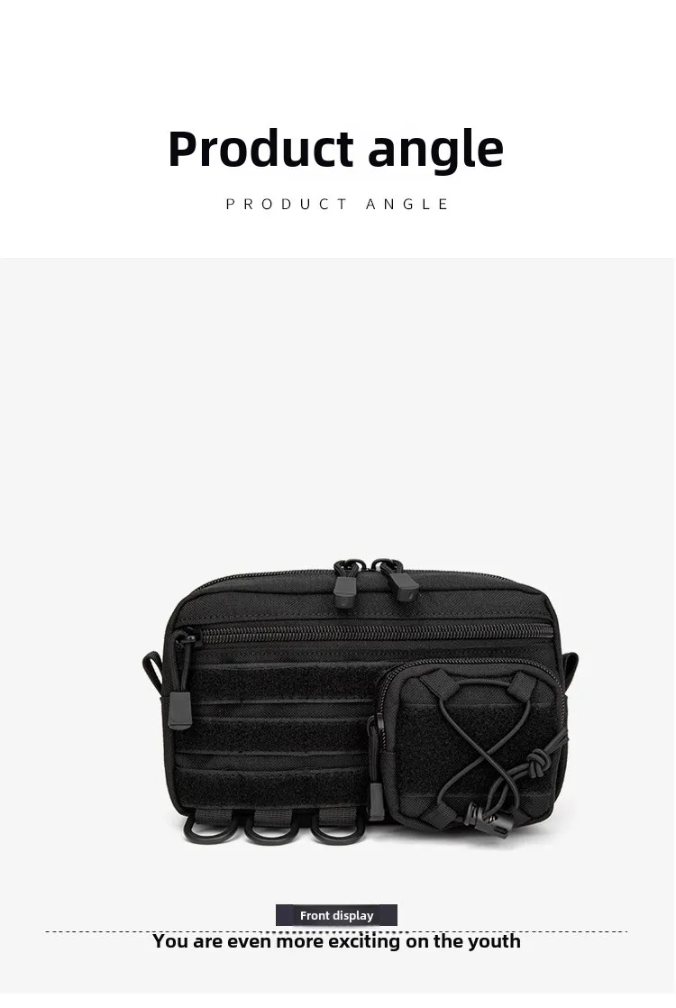 macroupta EDC Pouch Molle Сумка-органайзер черная | AliExpress