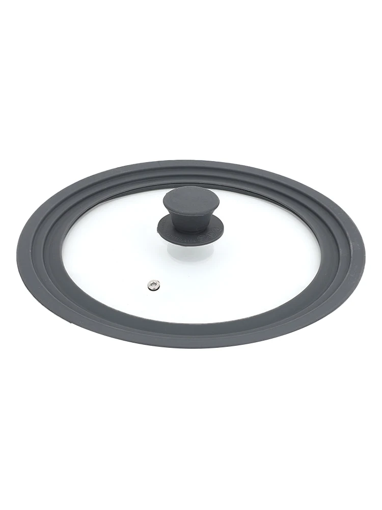 Universal-Round-Pot-Lid-for-Pots-Pans-Cookware-Tempered-Glass-Lid-for ...