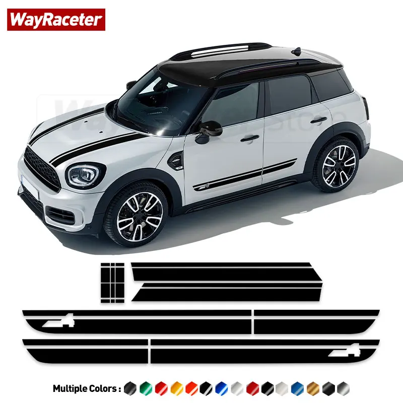 Bonnet-Stripes-Sticker-Engine-Cover-Hood-Trunk-Door-Side-Body-Kit-Decal ...