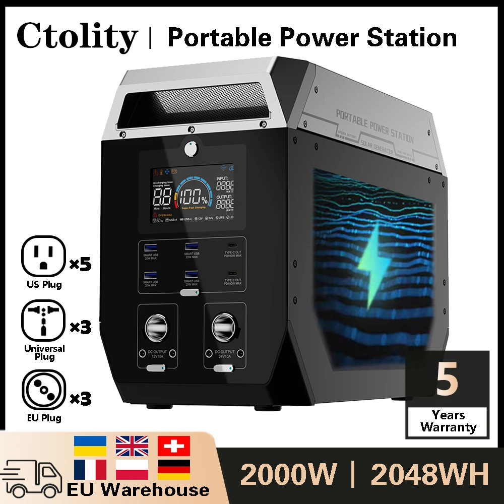 Camper Solar Power Generator