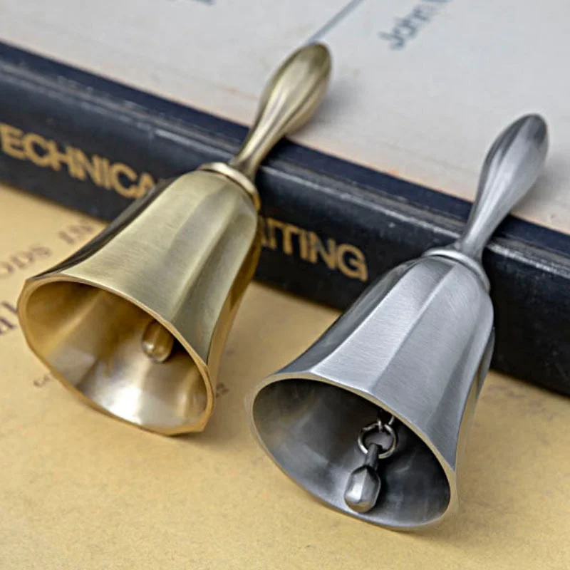 Hand Call Bell Gold Silver Multi-Purpose Bells for Craft Wedding ...