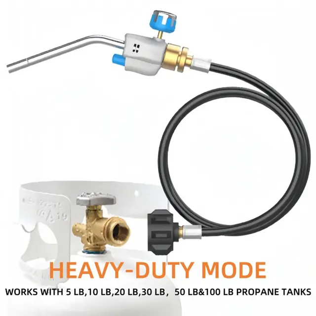Blow Torch Propane Torch Hose Kit, Mapp Gas Torch Heat 3600℉ Map Gas ...