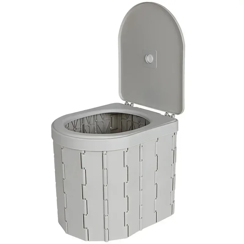 Car toilet folding portable outdoor mobile emergency toilet self ...